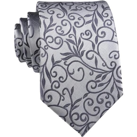 Accessories | Mens Tie Cravat Jacquard Luxury Small Floral Pattern ...